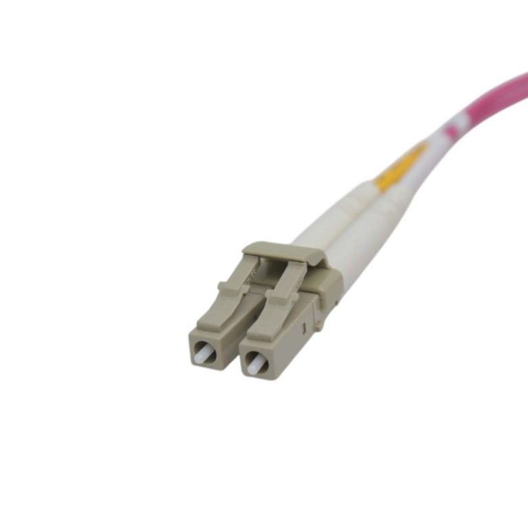 Patch cord de fibra óptica, LC/SC, multimodo 50/125µm OM4, 2 metros